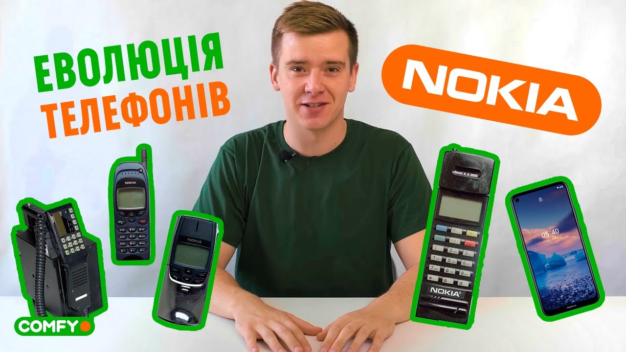 Історія та розвиток телефонів Nokia - YouTube
