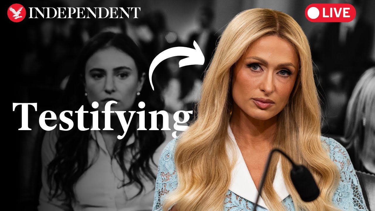 Live: Paris Hilton testifies on youth abuse in rehab centres - YouTube