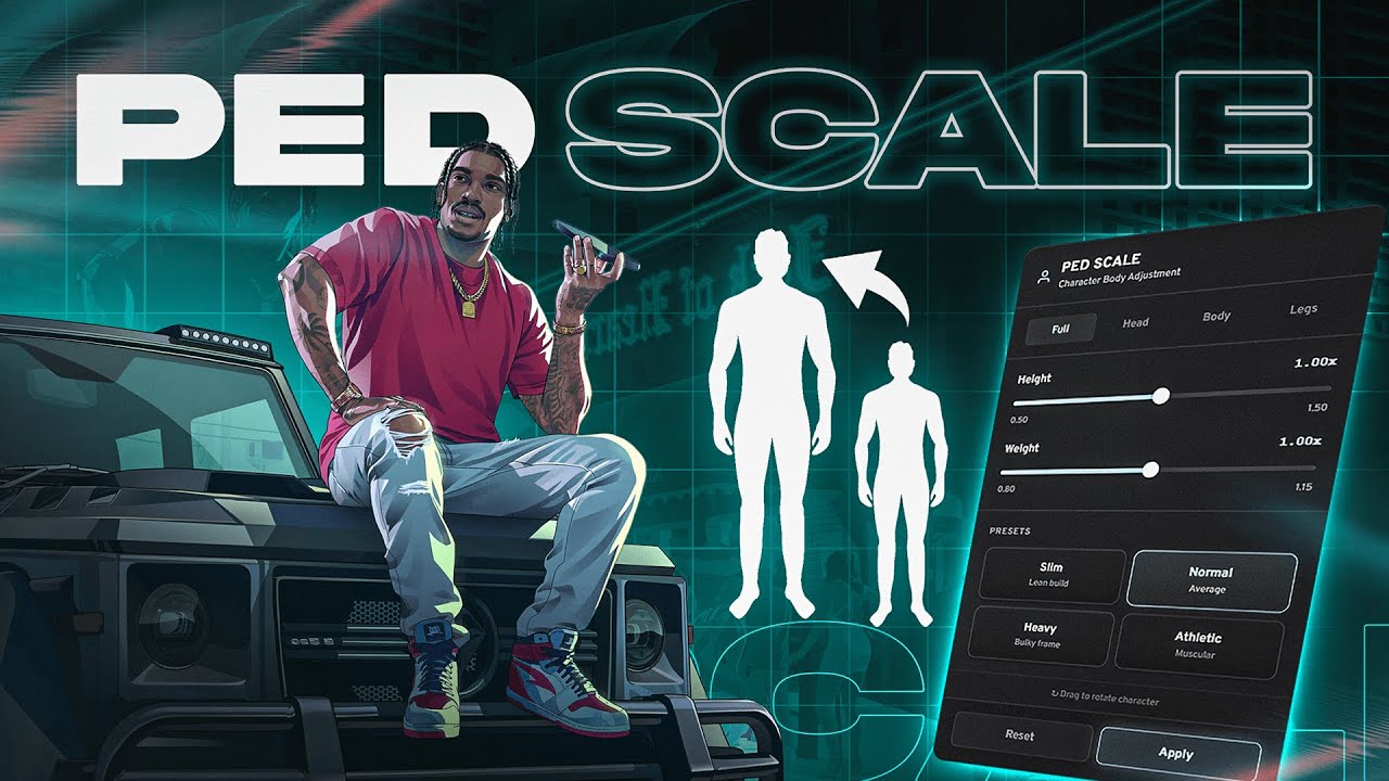 FiveM Realistic Ped Scaling System (Height & Weight) - YouTube