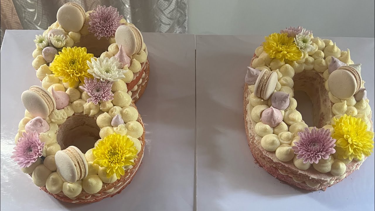 Number 80 cake. - YouTube