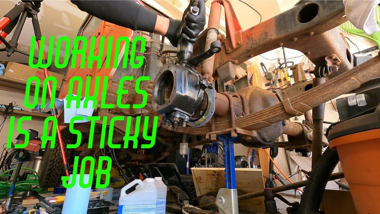 Toyota Land Cruiser FJ40 Part 9 - Both Knuckles Re-assembled and ...