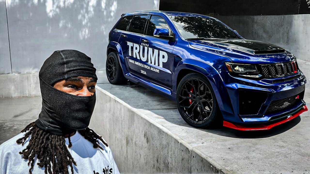 DONALD TRUMP PAID FOR MY BBL TRACKHAWK… - YouTube