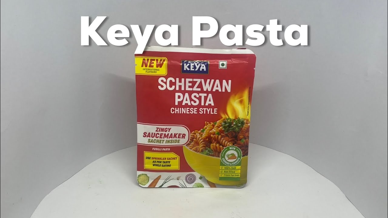 Keya Schezwan Instant Pasta - YouTube