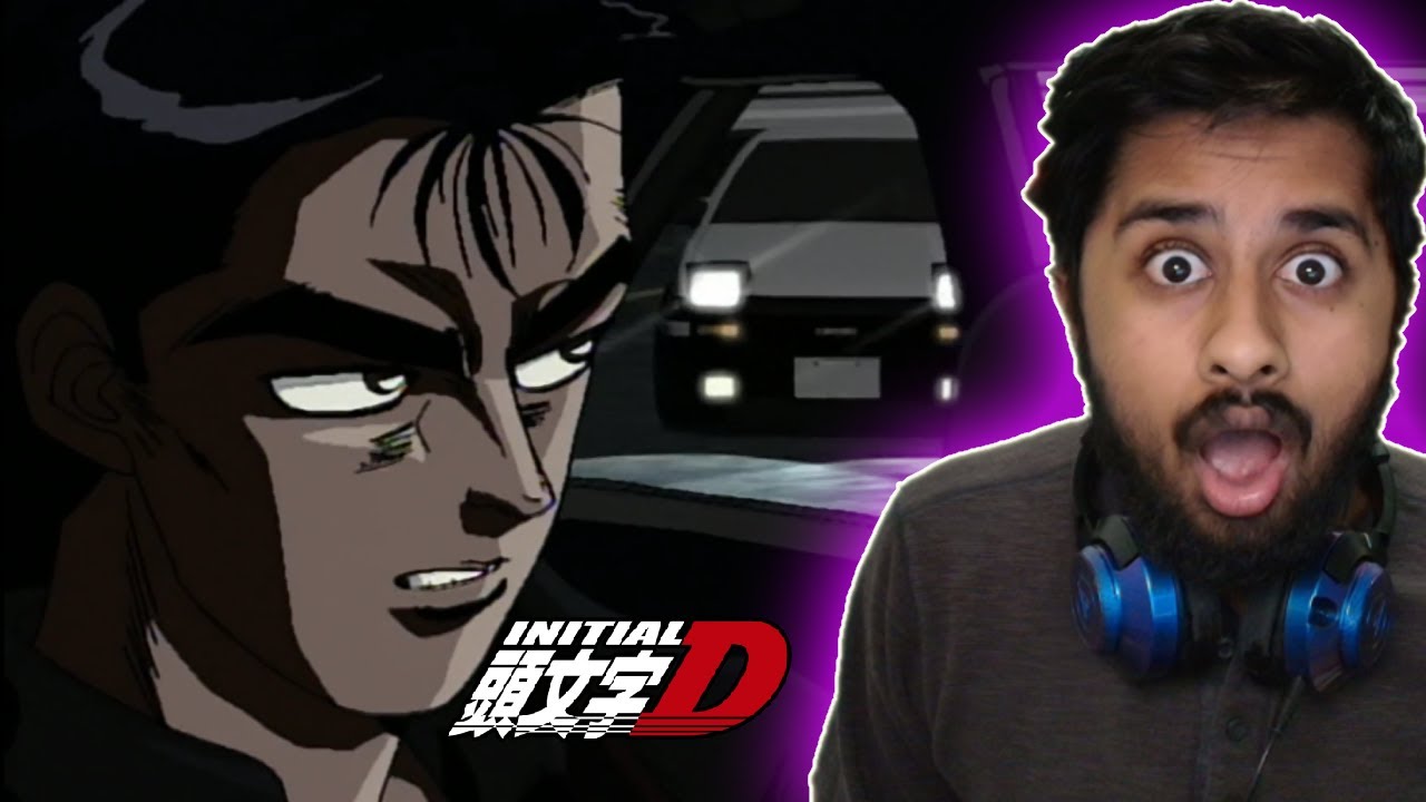 MASTER OF SPEED! INITIAL D First Stage Episode 9 Battle to the Limit ...