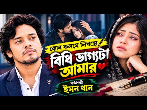 কোন কলমে লিখছো বিধি ভাগ্যেটা আমার |Emon Khan| Kon Kolome Lekco Bidhi Vaggota  Amar| New Lyrical Song