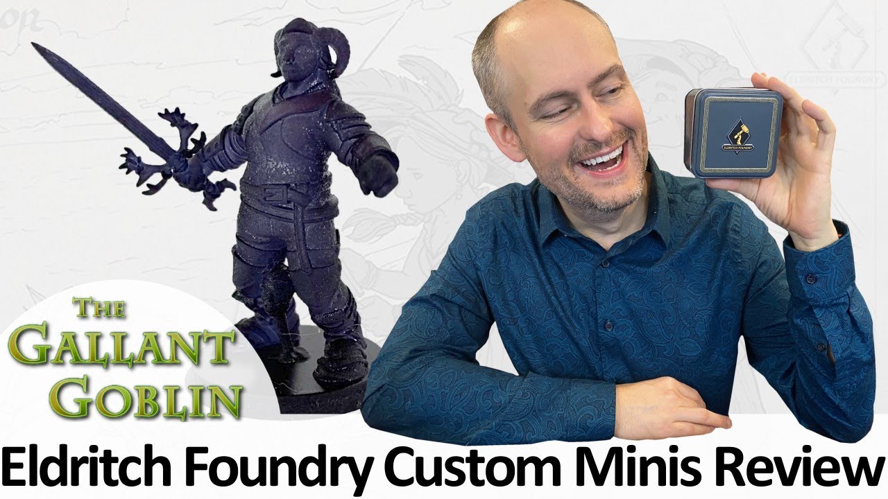 Eldritch Foundry Custom 3D Printed Minis Review - YouTube