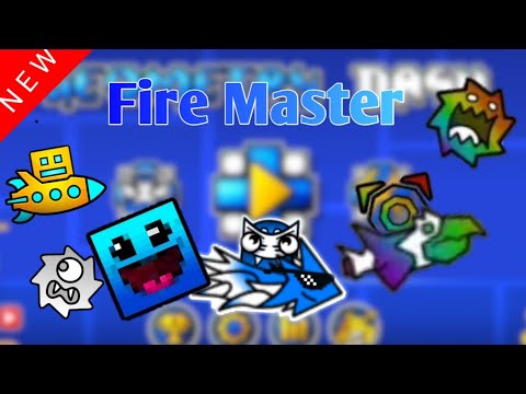NEW Fire Master's Texture Pack | Geometry Dash 2.11 | Only Android ...