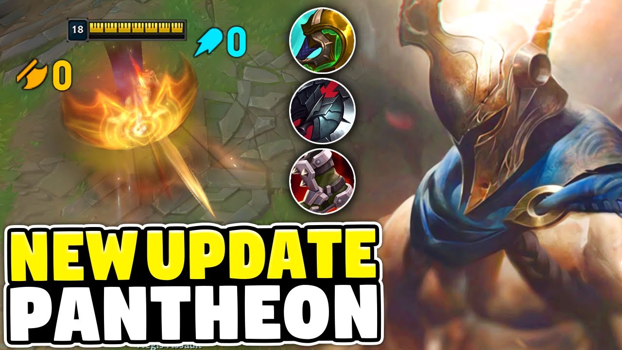 PANTHEON SUPPORT IS A 1V9 TANK WITH THIS NEW UPDATE (HILARIOUS) - YouTube