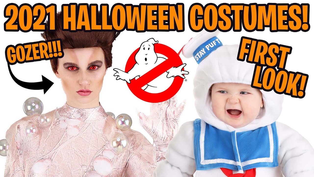 FIRST LOOK: Ghostbusters Gozer Halloween costume + new Stay Puft costumes! - YouTube