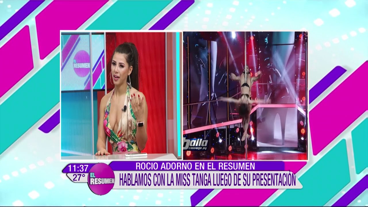 Rocío Adorno y su presentación en el caño del Baila 2019 | El Resumen ...
