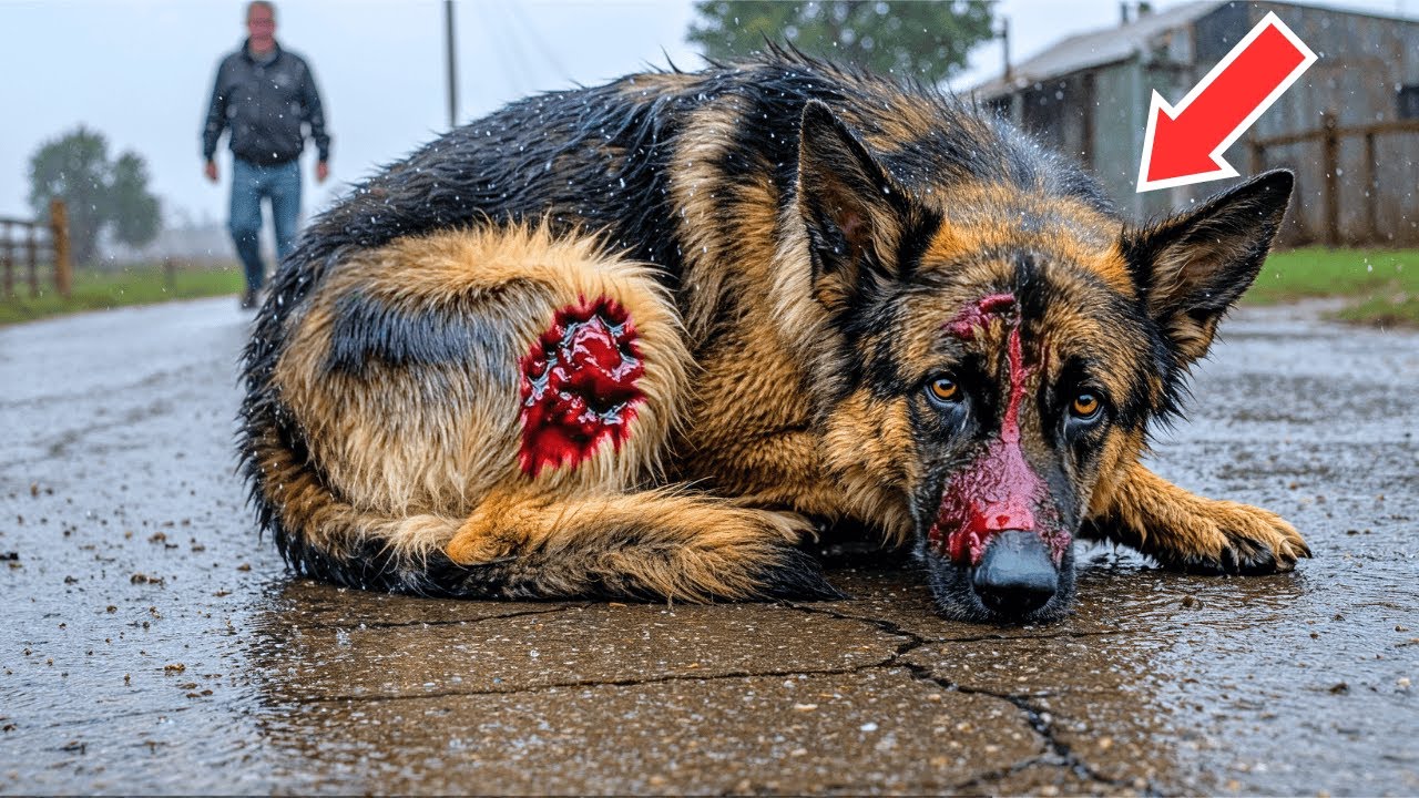 Ex-Cop Throws His Dog Out Into The Cold — What The Dog Did Next Shocked ...