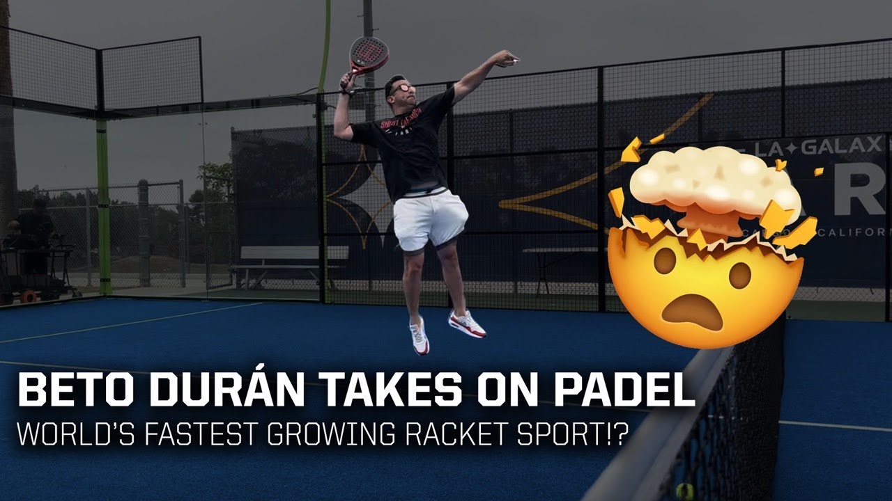 Beto Durán Explores The World's Fastest Growing Racket Sport! What Is ...