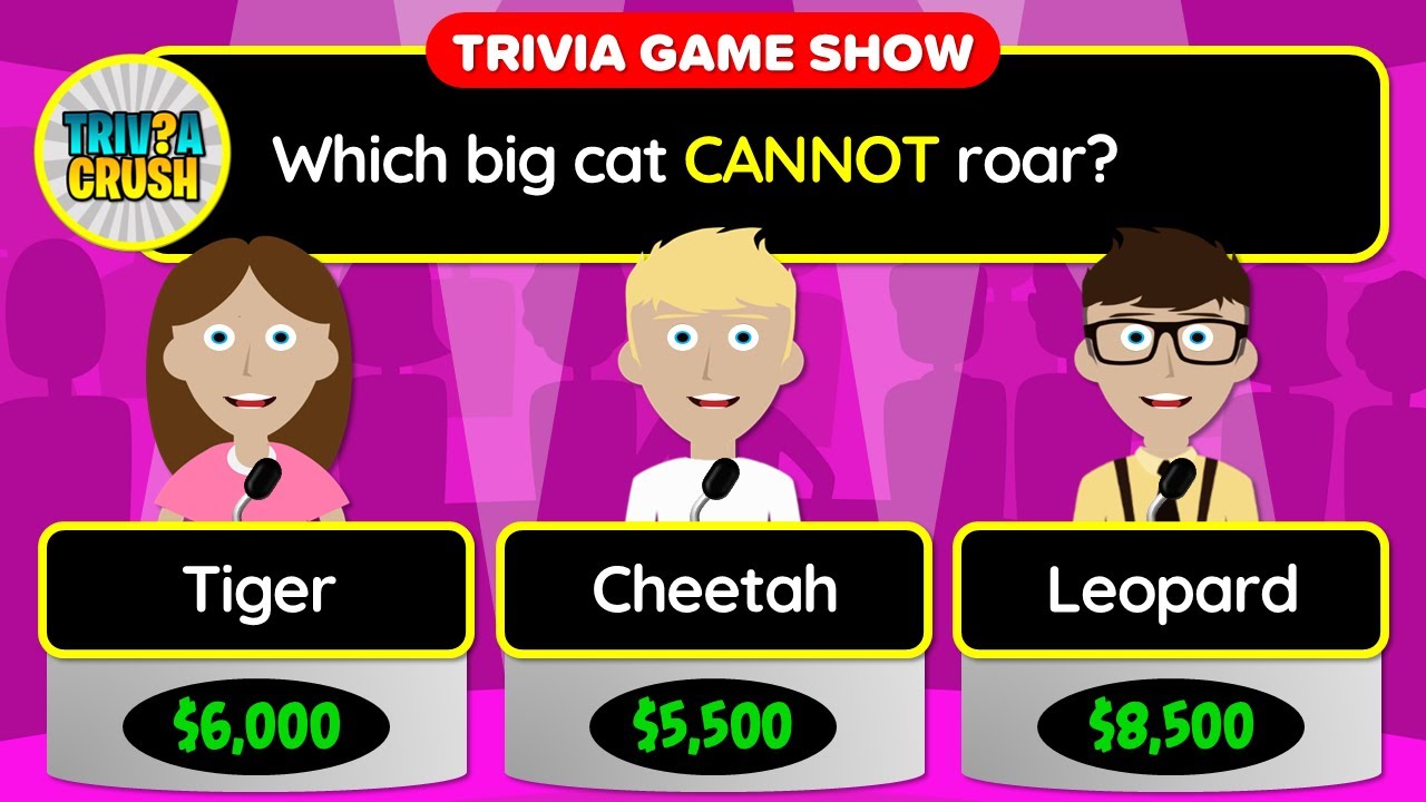 GENERAL KNOWLEDGE QUIZ! - 40 Trivia Questions in a Unique Game Show ...