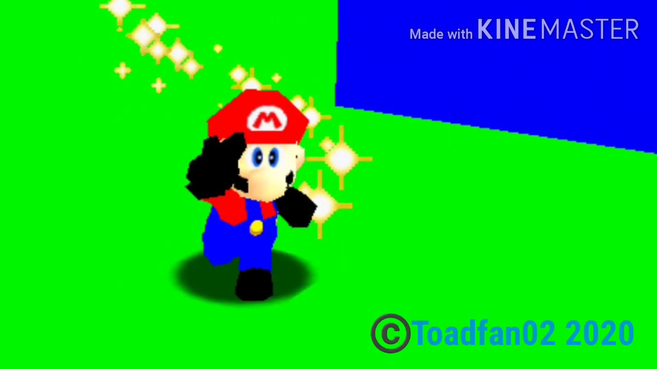 Mario Star get Green Screen - YouTube