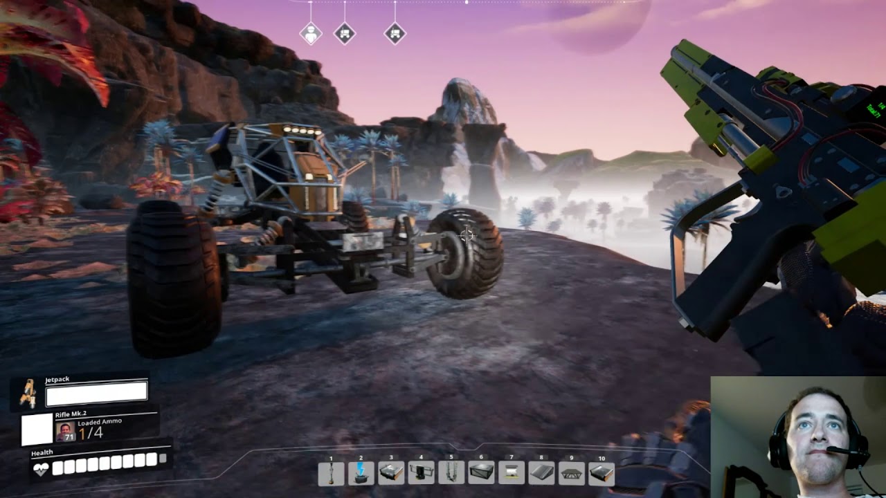 Exploring in the Explorer (SATISFACTORY GAMEPLAY) - YouTube