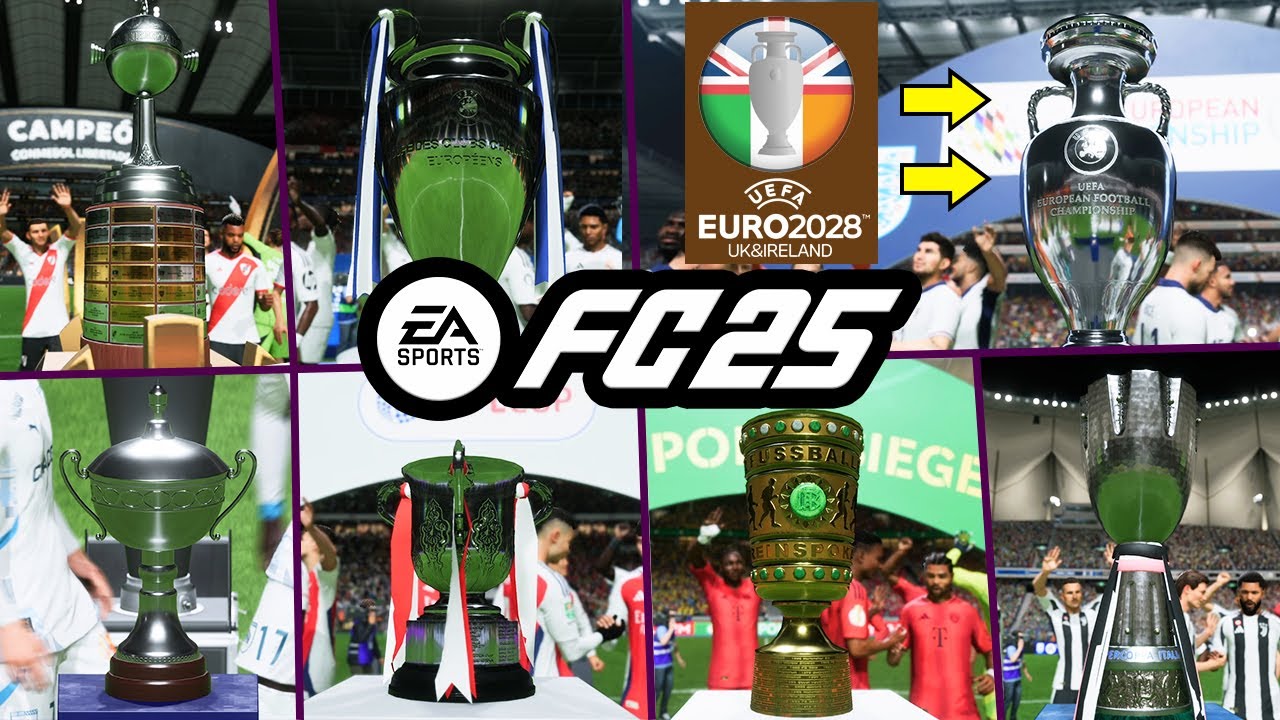 EA SPORTS FC 25 | ALL 25 LICENSED COMPETITIONS ft. NEW & MORE - YouTube