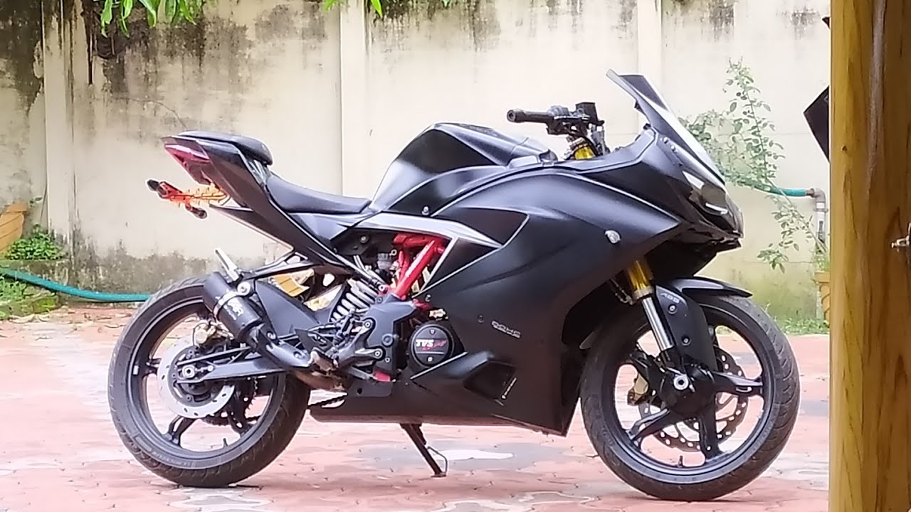 Tvs RR310 With Austin Racing Exhaust - YouTube