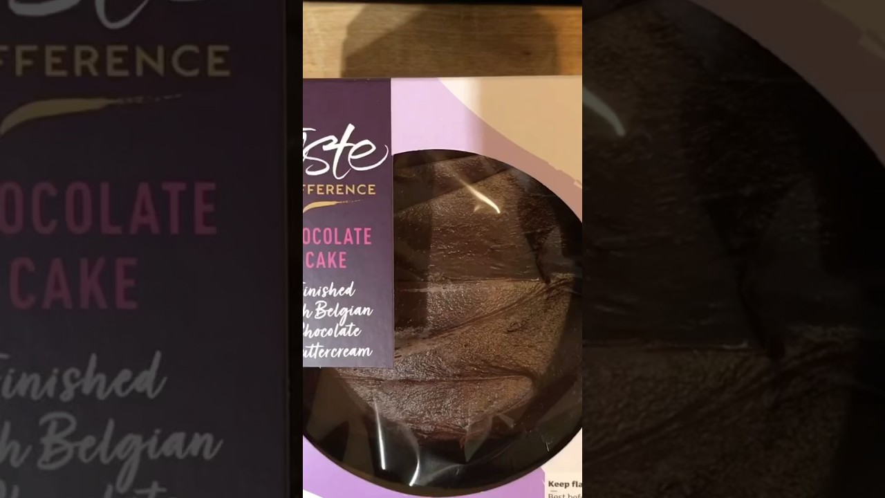 Triple chocolate taste the difference cake - YouTube
