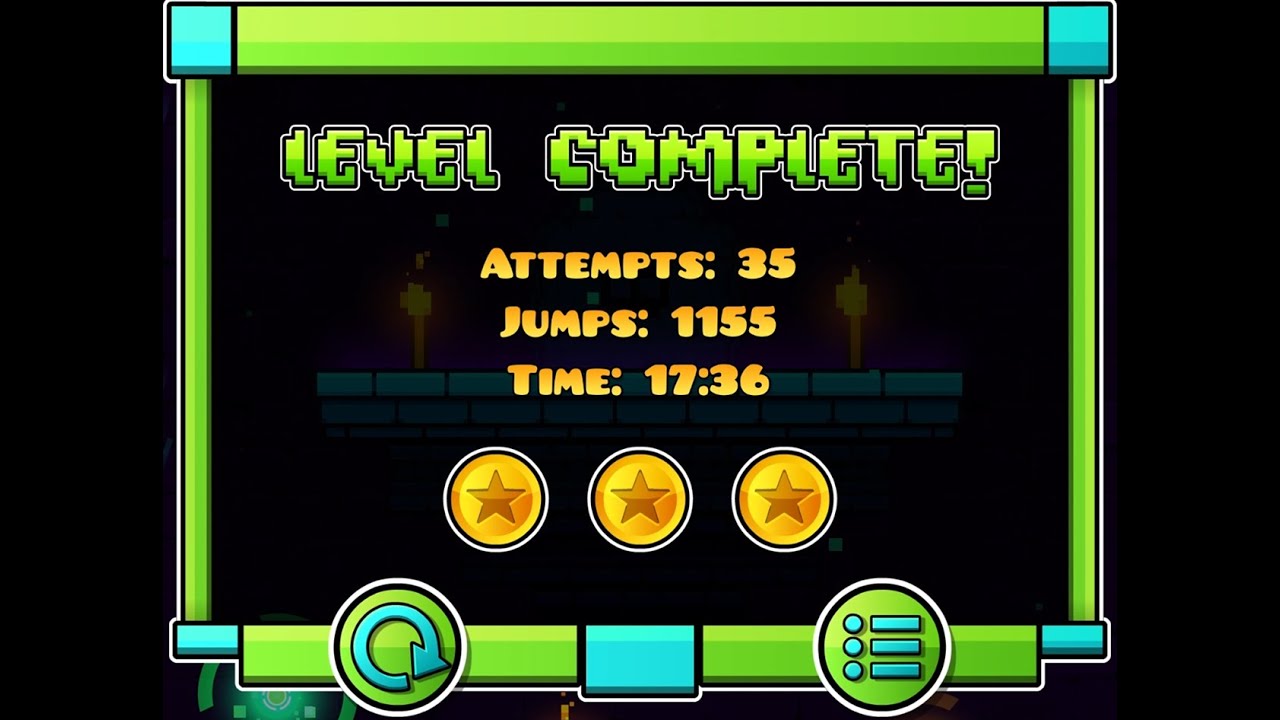 Geometry Dash - Dash 3 Coins - Tutorial - YouTube