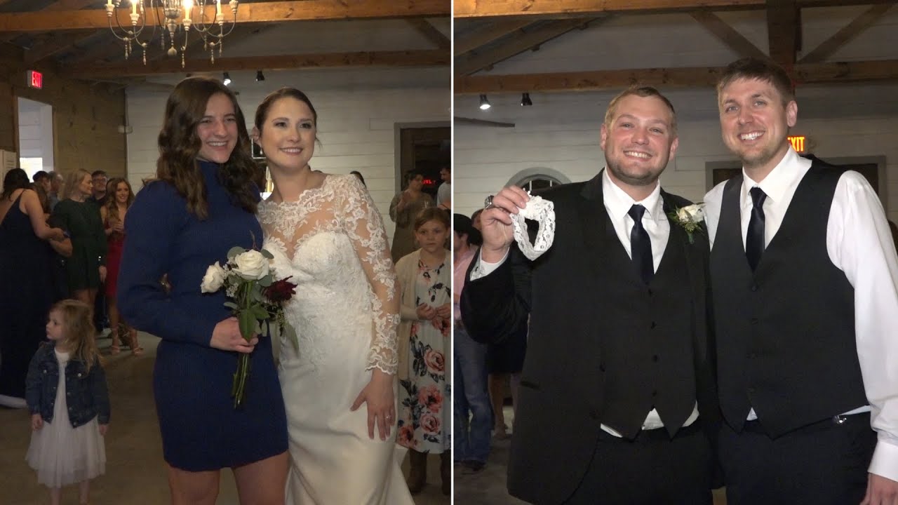 Robyn & Jacob Bouquet Garter & Open Dance - YouTube