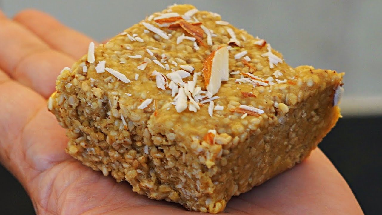 न खर्चा न दूध मावा 5 Min में थोड़े से तिल, १ चम्मच घी से कैल्शियम ...