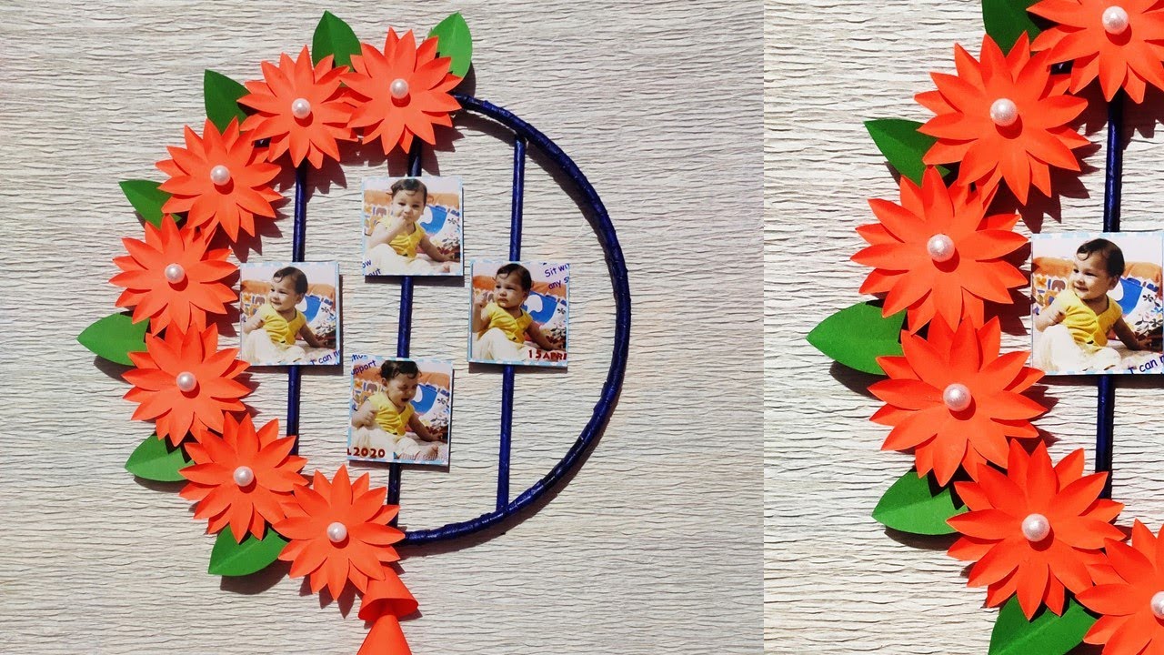 Best out of waste craft idea | DIY photo frame | Best out of waste ...