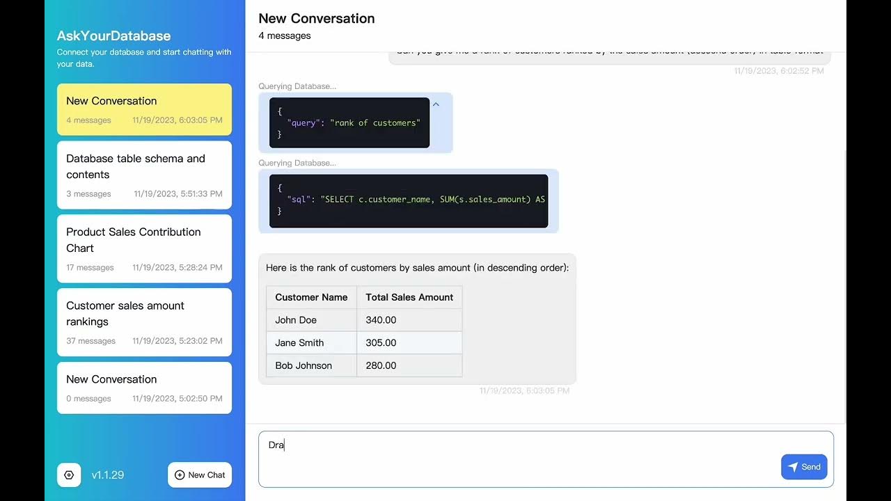 Introducing AskYourDatabase - YouTube