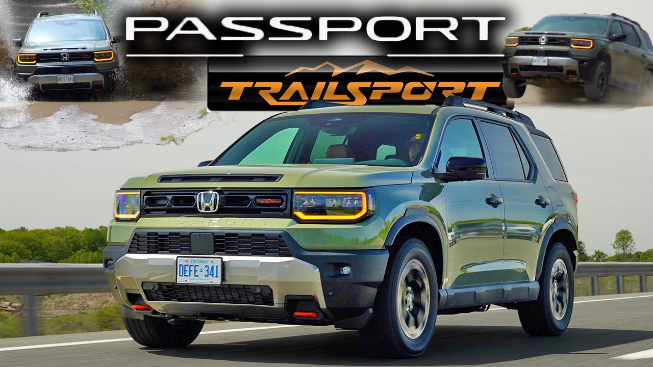 Passport to 4Runner Land: 2026 Honda Passport Trailsport Touring On Road & Off Road Review - YouTube