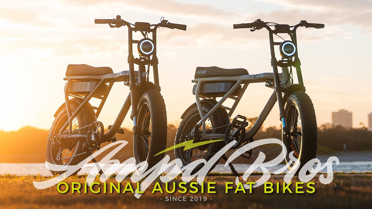 Original Aussie Fat Tyre Electric Bike Brand - Ampd Bros Since 2019 ...