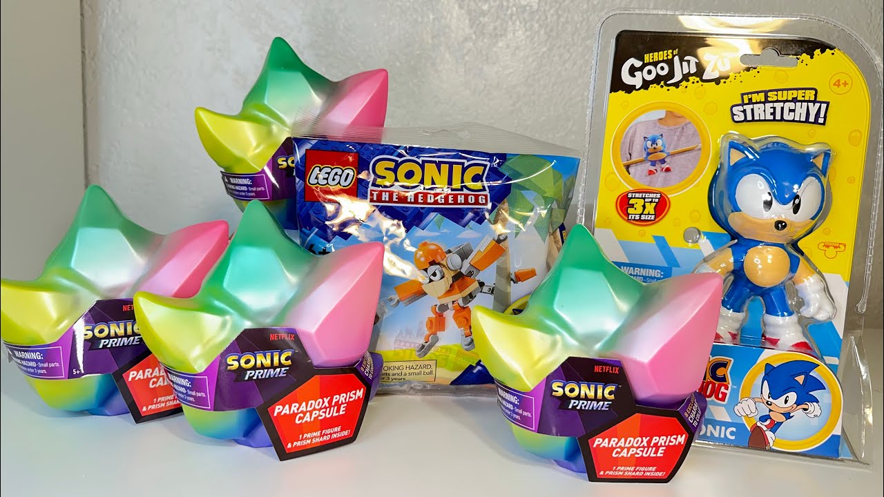 Sonic The Hedgehog Prime Paradox Prism Capsule Netflix Lego Stretchy ...