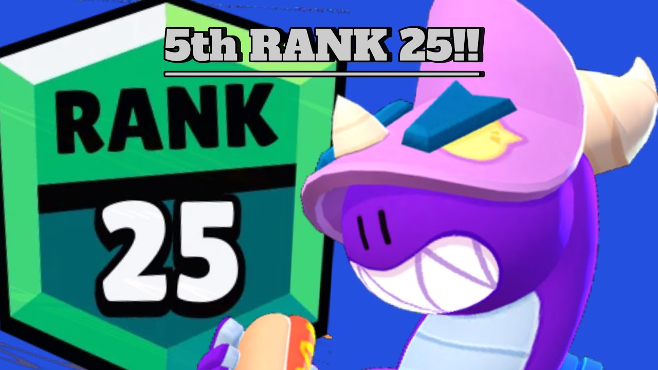 MY 5th RANK 25(check desc.) - YouTube