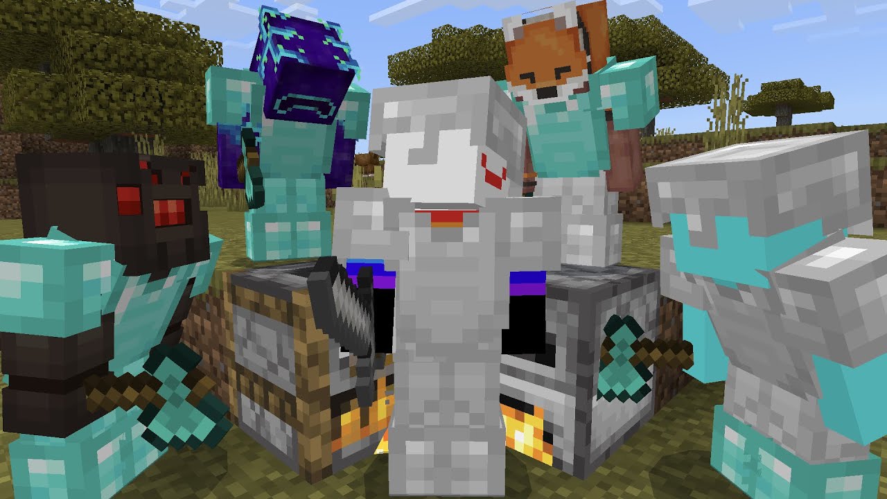 Minecraft Speedrunner VS 4 Hunters REMATCH (Bedrock Edition) - YouTube