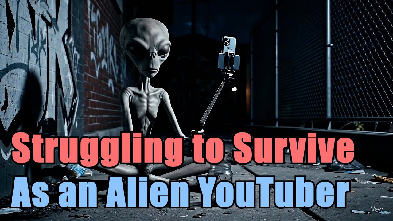 Struggling to Survive as an Alien YouTuber - YouTube