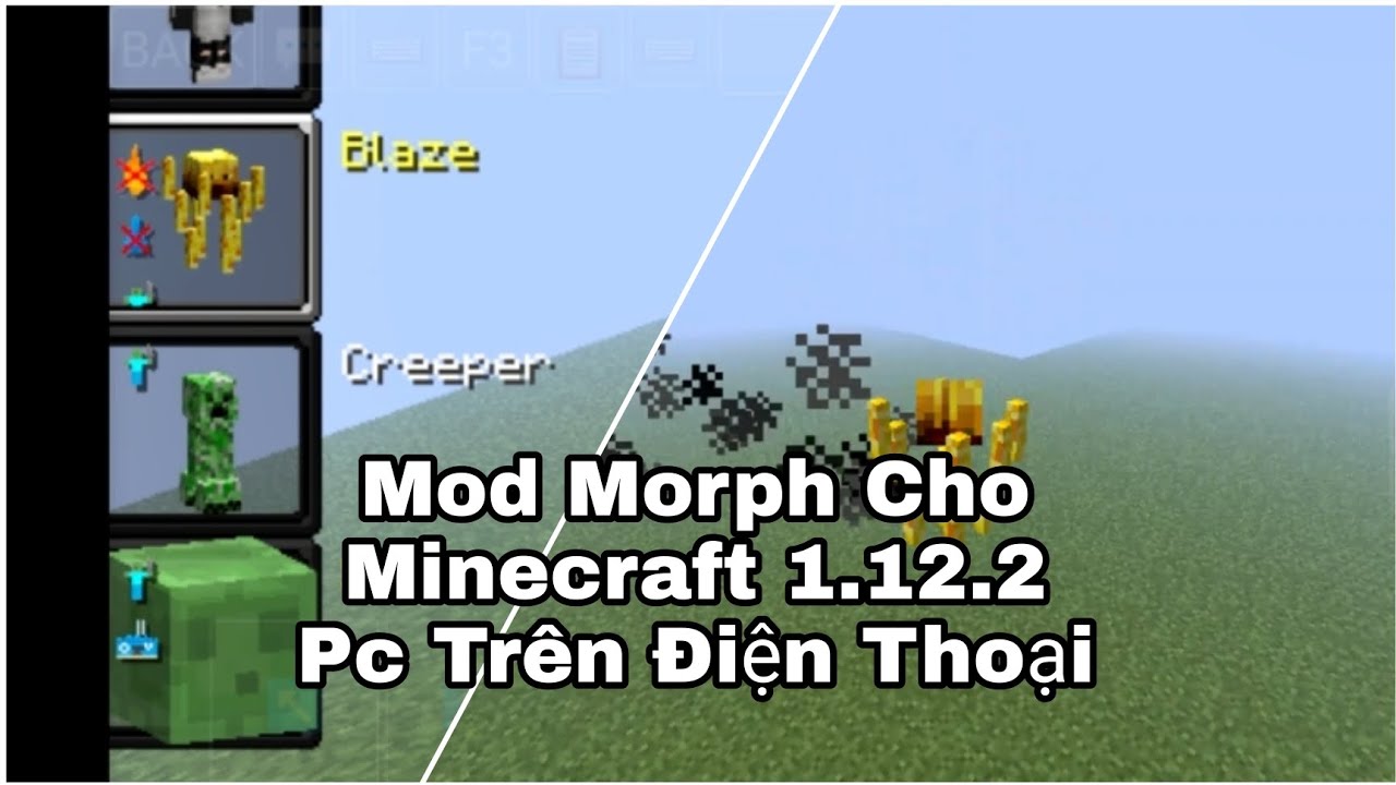 Mod Morph Cho Minecraft 1.12.2 Pc Trên Điện Thoại - YouTube