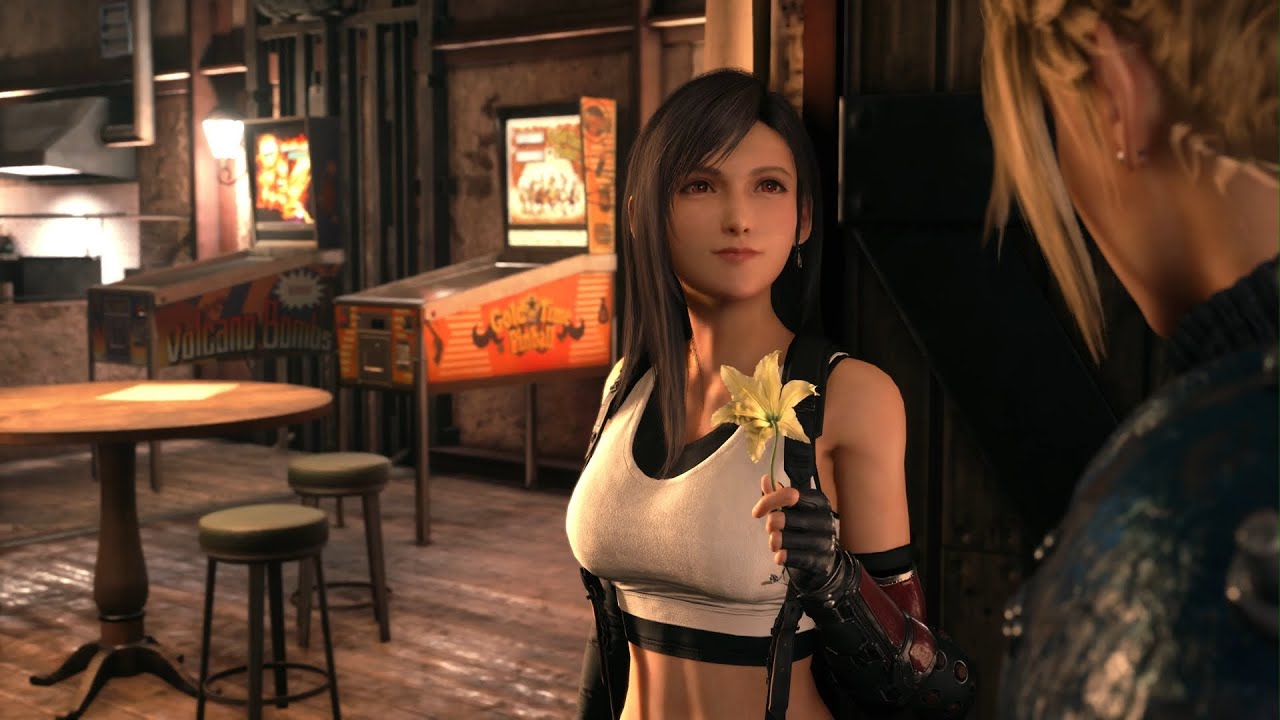 FINAL FANTASY VII REMAKE PS5 HDR Freight Car Plus 7th Heaven wit TIFA ...