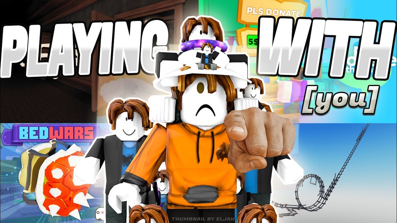 Playing some games with my fans cuz yes. | Roblox LIVE 🔴 - YouTube