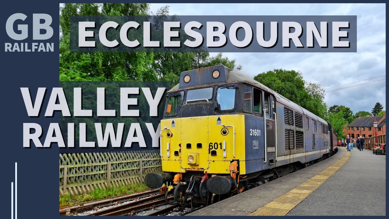 Class 31601 Running Weekend at the Ecclesbourne Valley Railway - 28/06 ...
