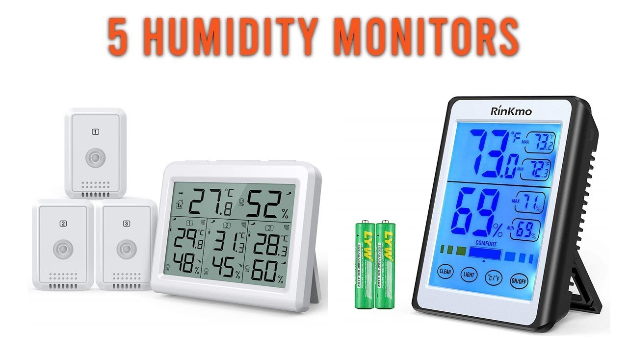 Best Humidity Monitors : Top 5 Humidity Monitors Reviews - YouTube