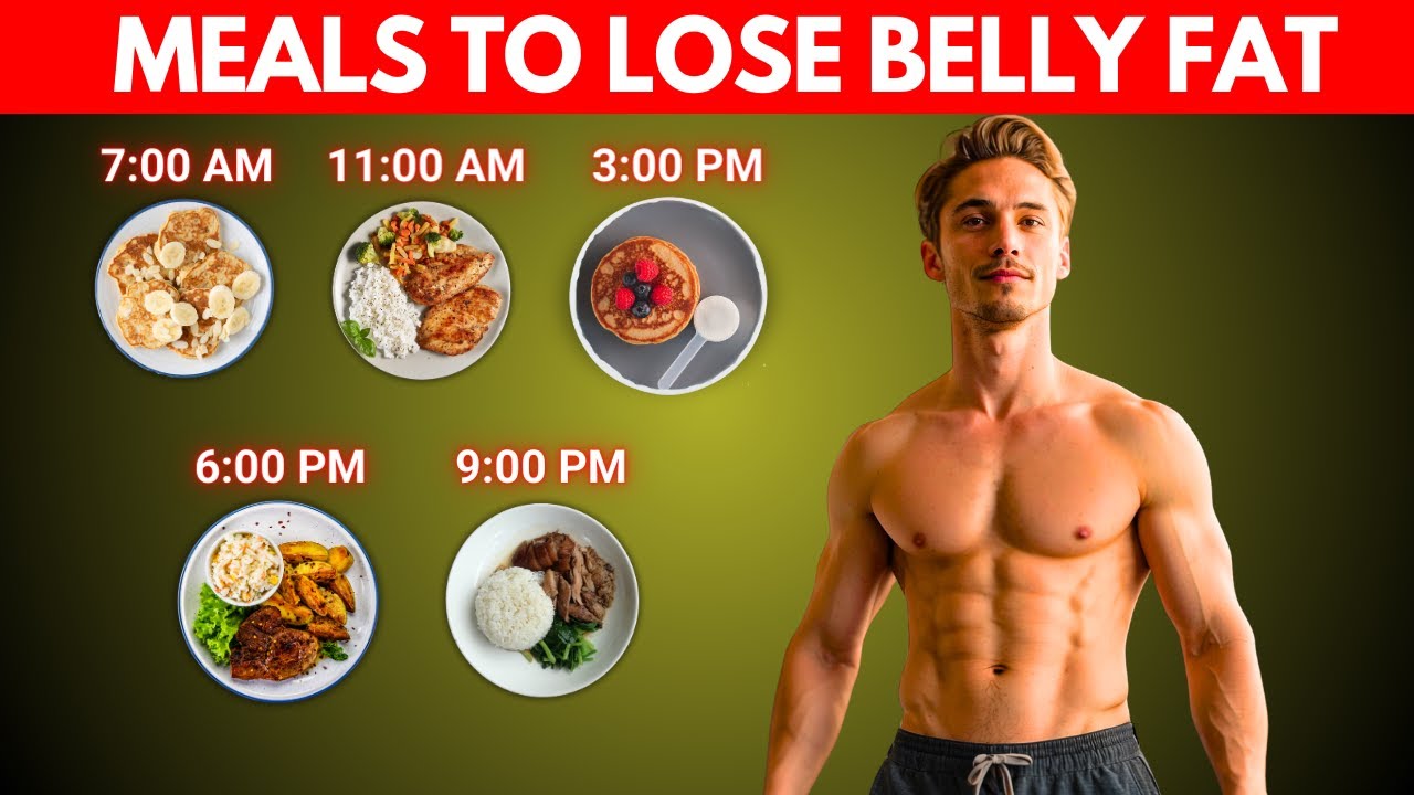 The Best Meal Plan to Lose Belly FAT Easily - YouTube