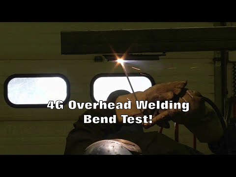 4G Overhead Weld Test