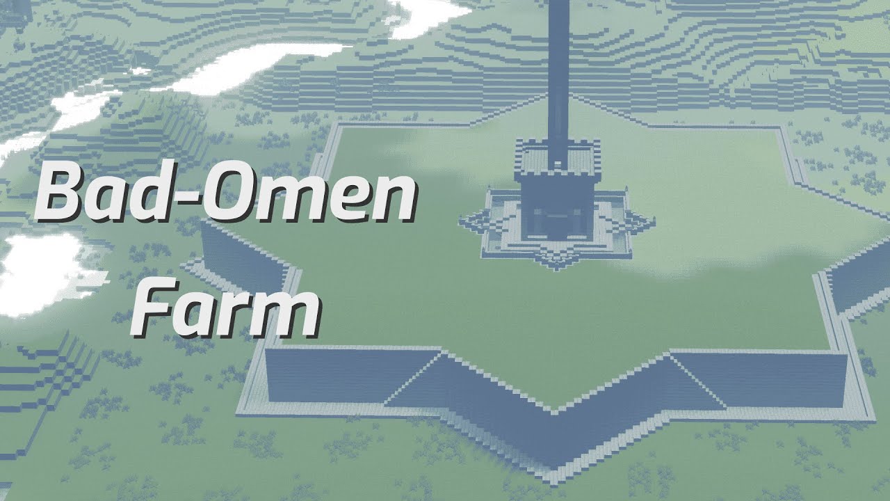 MinecraftㅣBad-omen Farm Tutorial - YouTube