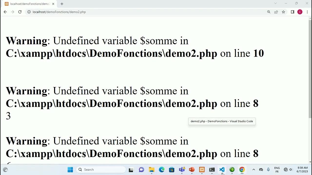 Les Fonctions en PHP - YouTube