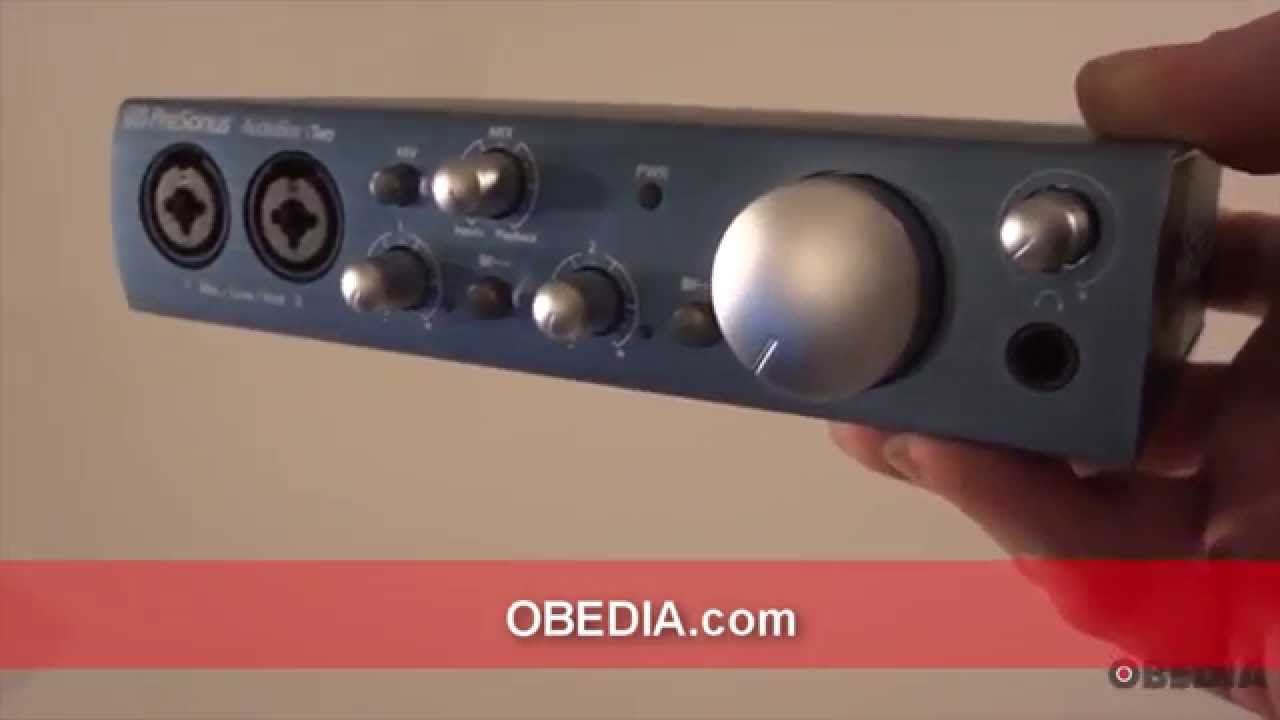 PreSonus AudioBox iTwo Unboxing - YouTube