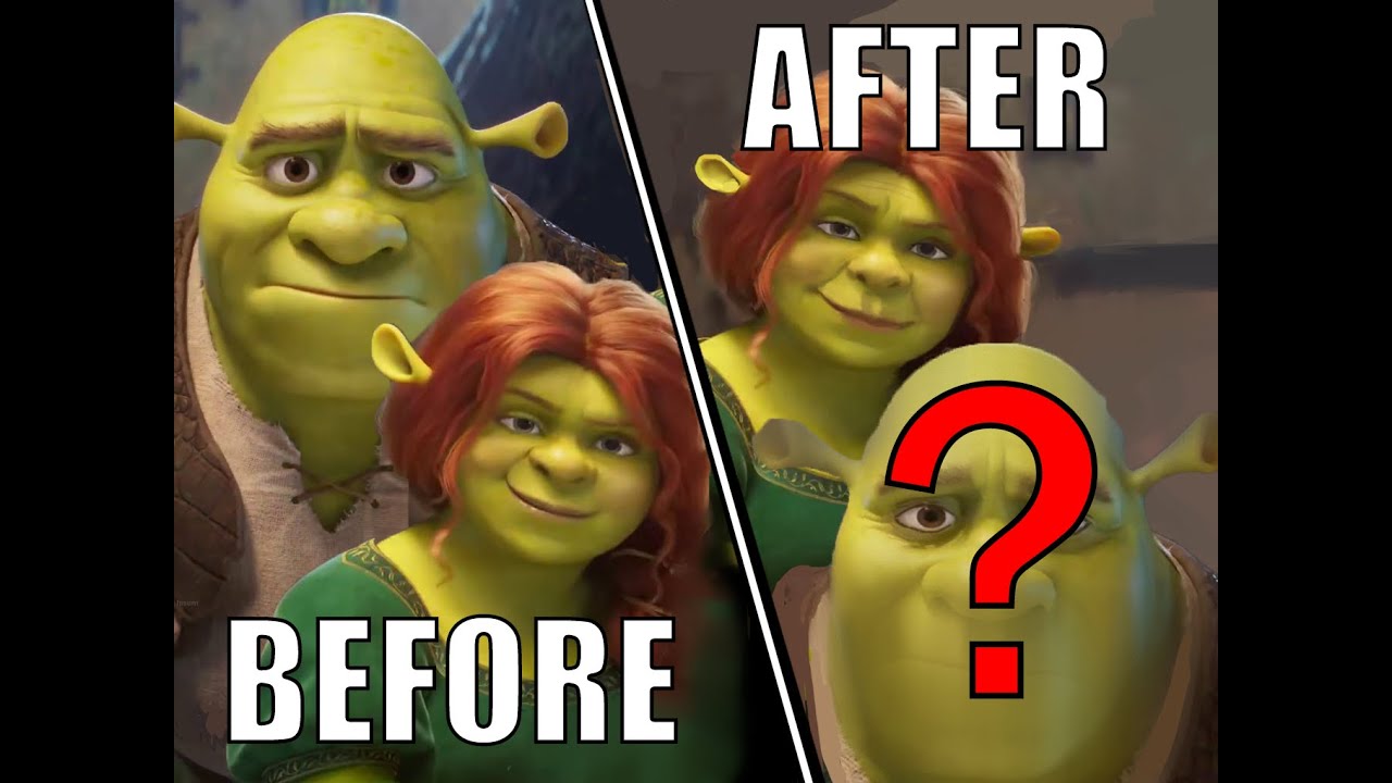 I FIXED SHREK 5 DESIGNS kinda - YouTube