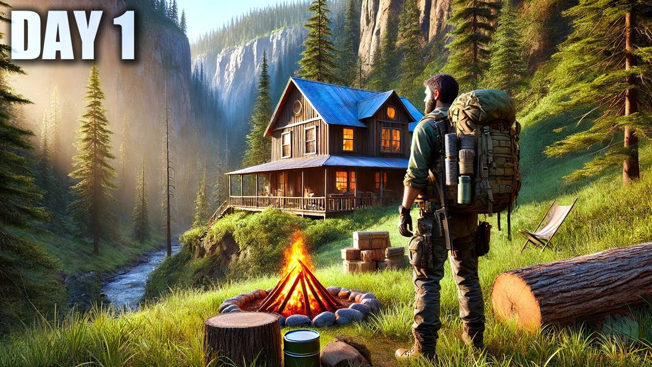 Day 1 Survival in a Post Apocalyptic World! New Coop Update... - Mist ...