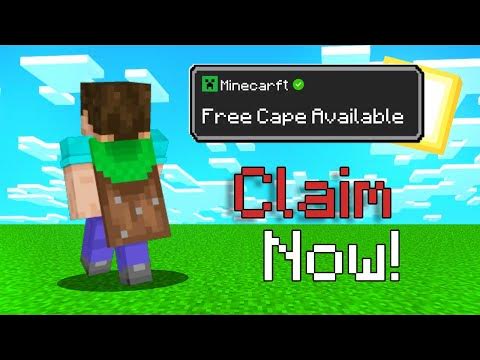 How to Get The NEW Common Cape for | Java & Bedrock Edition - YouTube