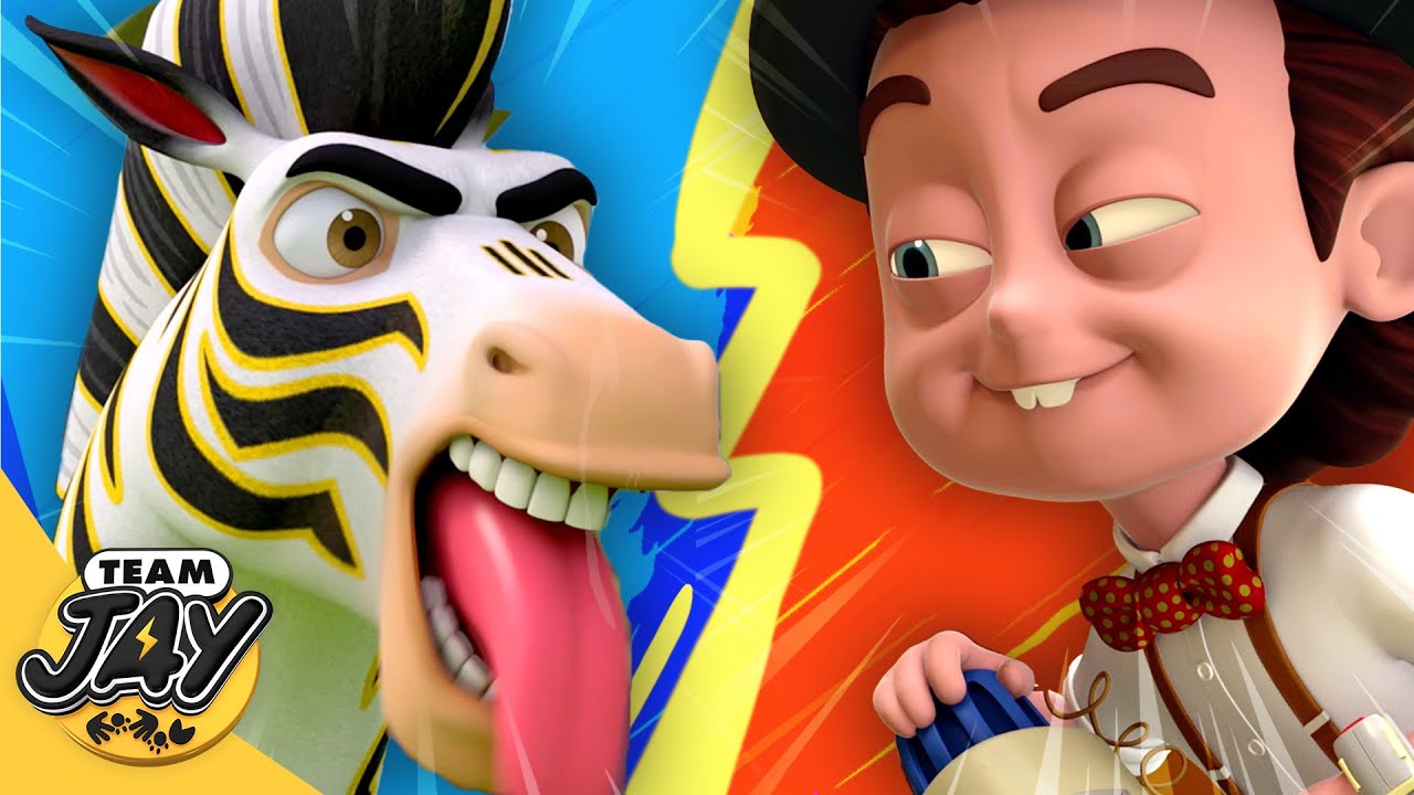 🦓⚔️ JAY VS. MILDEW! 💥 The Ultimate Rivalry Begins 🌪️ Team Jay for Kids ...