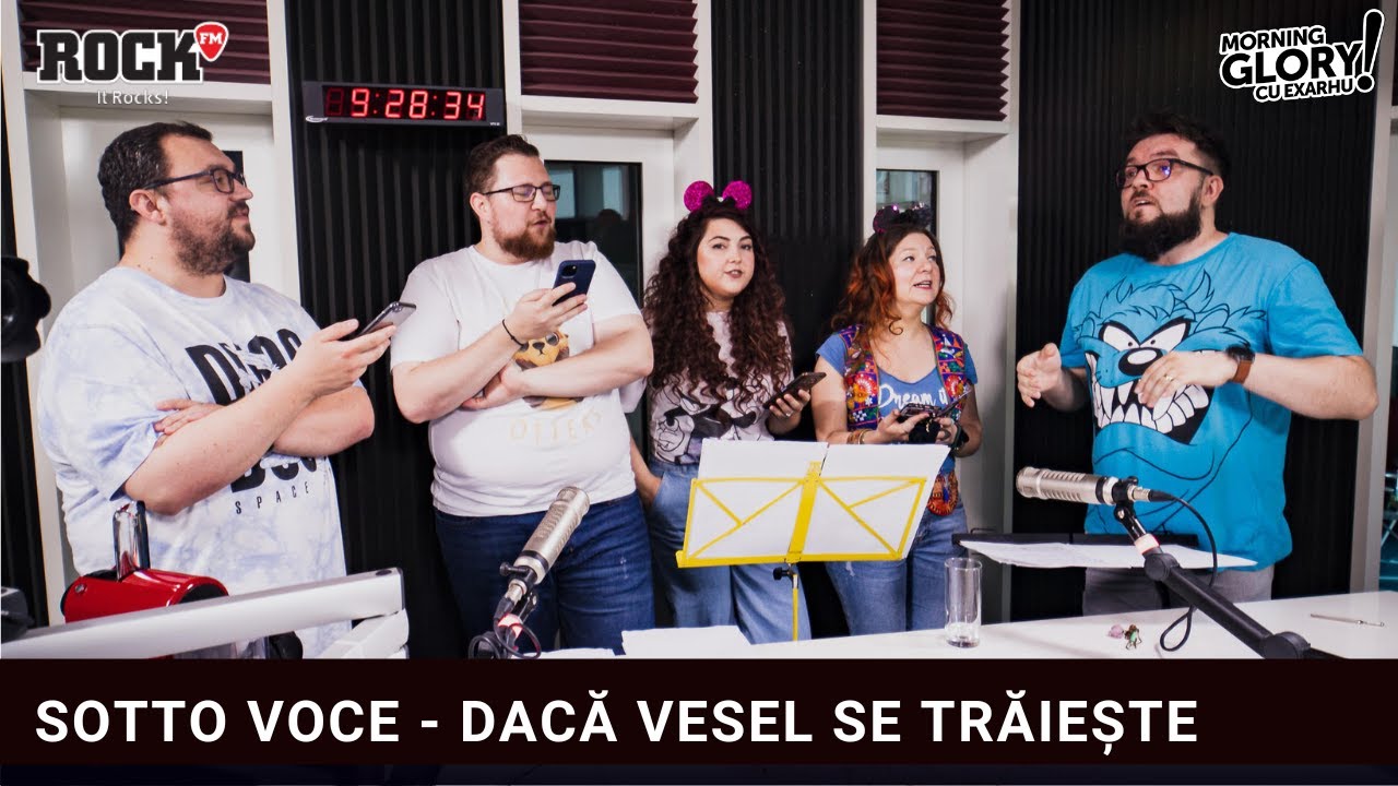 SOTTO VOCE - „DACĂ VESEL SE TRĂIEȘTE” - YouTube