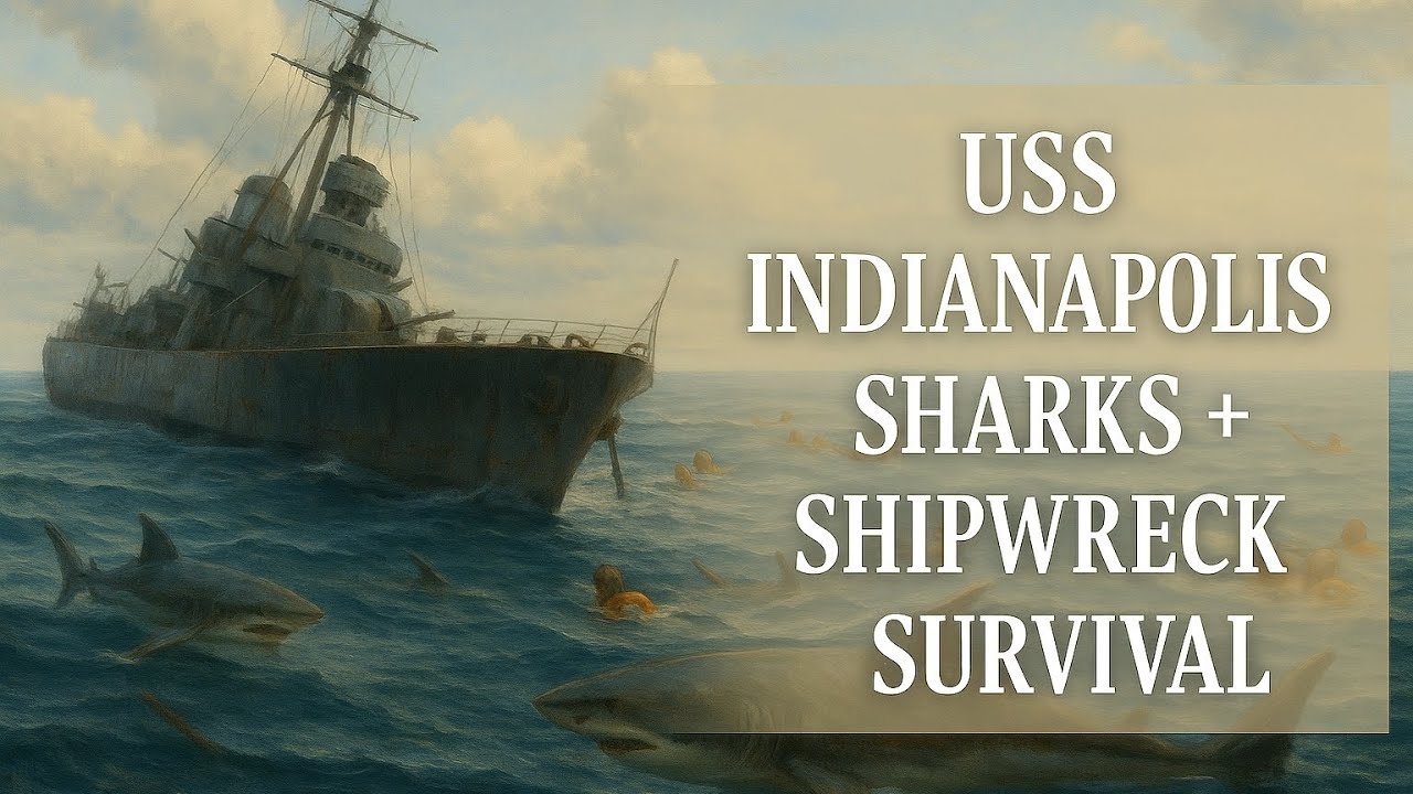 USS Indianapolis — Sharks, Shipwreck & the Fight to Stay Alive - YouTube