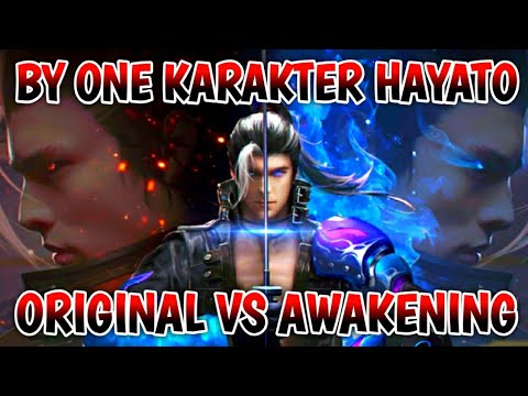 BY ONE KARAKTER HAYATO ORIGINAL VS AWAKENING